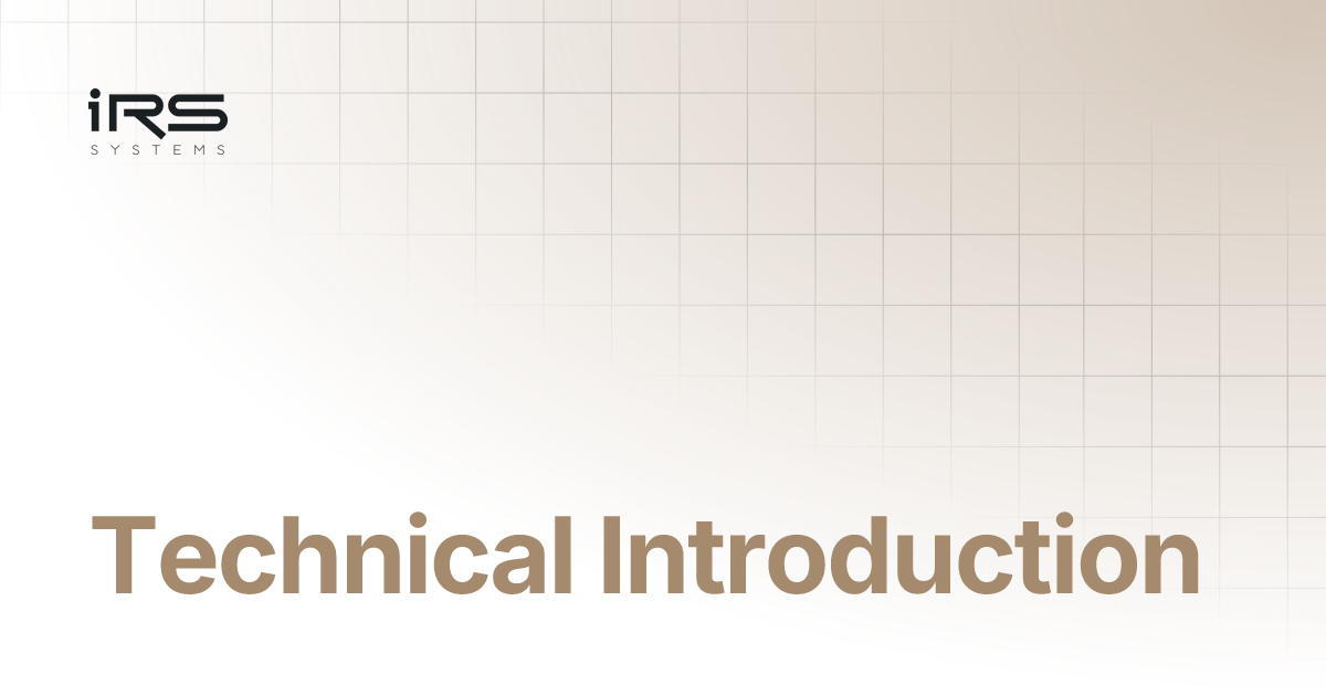 Technical Introduction | IRS DOCS