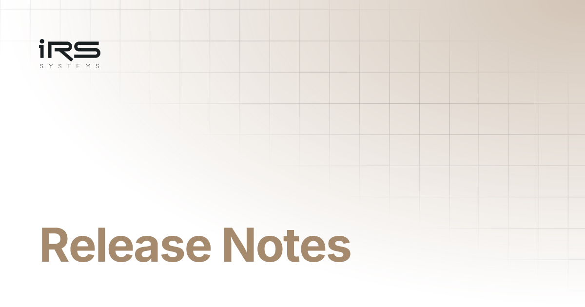 Release Notes | IRS DOCS